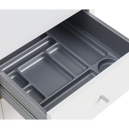 Tchibo - Rollcontainer &raquo;Office&laquo; - 42x44x59cm - silber -