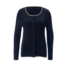 Tchibo - Feinstrick-Cardigan - Damen - Gr. S - dunkelblau