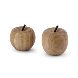 Tchibo - 2 Deko-&Auml;pfel - schwarz
