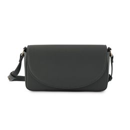 Tchibo - Umh&auml;ngetasche &raquo;Saddle Bag&laquo; - dunkelgrau