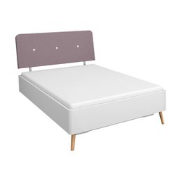 Tchibo - Nordicbett &raquo;Annett&laquo; - 127x217x103cm - braun - Holz / Polyester / Eschen-Massivholz