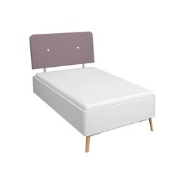 Tchibo - Nordicbett &raquo;Annett&laquo; - 96x217x103cm - braun - Holz / Polyester / Eschen-Massivholz