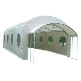 Leco-Partyzelt &raquo;Michelle&laquo; - 900x400x305cm - wei&szlig; - Polyester / Stahl