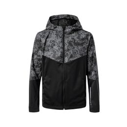 Tchibo - Softshelljacke mit dekorativen Reflektivelementen - Herren - Gr. L - silber