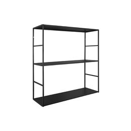 Tchibo - Wandregal - 60x20x60cm - schwarz - Eisen