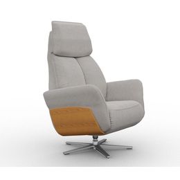 Tchibo - Relax-Liegesessel &raquo;Thimo&laquo; - 84x88x114cm - silber - Polyester / Metall / Holz