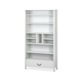 Tchibo - B&uuml;cherregal mit Schublade - 97x34,5x182,5cm - schwarz - Holz / Metall