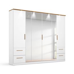 Tchibo - Spiegel-Dreht&uuml;renschrank &raquo;Carlsson&laquo; - 225x58x212cm - braun -