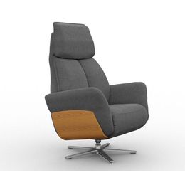 Tchibo - Relax-Liegesessel &raquo;Thimo&laquo; - 84x88x114cm - silber - Polyester / Metall / Holz