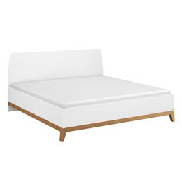 Rauch Bett &raquo;Carlsson&laquo; - 189x207x97cm - braun - Holz / Eichenholz