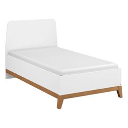 Rauch Bett &raquo;Carlsson&laquo; - 99x207x97cm - braun - Holz / Eichenholz