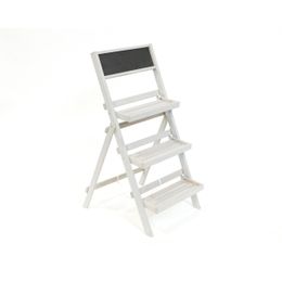 Tchibo - Blumentreppe - 68x58x108cm - grau - Holz
