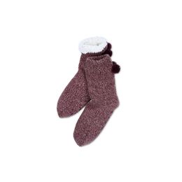 Tchibo - Hausschuh-Socken - Damen - Gr. 37-38 - mehrfarbig