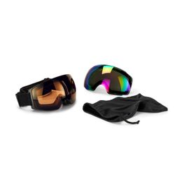 Tchibo - Skibrille mit magnetischen Wechselscheiben - schwarz