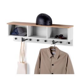 Tchibo - H&auml;ngende Wandgarderobe - 102x22,5x30,5cm - schwarz -