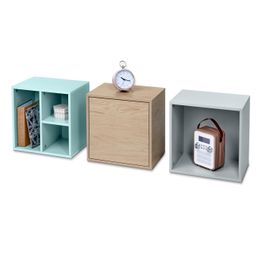 Tchibo - 3 Modulw&uuml;rfel - 35x25x35cm - braun -