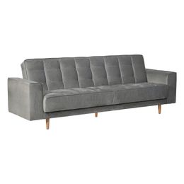 Tchibo - Max-Winzer -Sofa - 240x78x84cm - braun - Holz / Buchenholz / Polyester