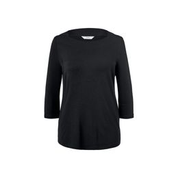 Tchibo - Shirt mit 3/4-Arm - Damen - Gr. XXL - schwarz