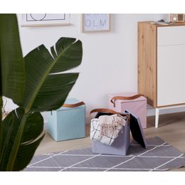 Tchibo - Stauraumbox - 30x30x30cm - rosa -