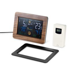 Tchibo - Funk-Wetterstation mit LC-Farbdisplay und Au&szlig;ensensor - schwarz