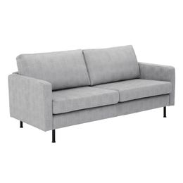 Tchibo - Max-Winzer Sofa - 189x92x89cm - hellgrau - Polyester / Holz / Schaumstoff