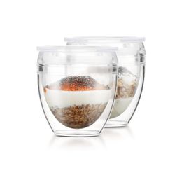 2 Bodum Doppelwandbecher - transparent