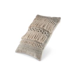 Tchibo - Dekokissen mit F&uuml;llung - beige