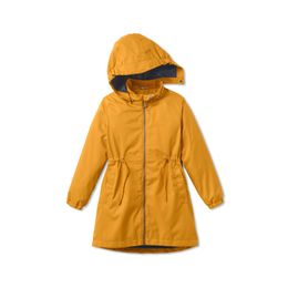 Tchibo - Leichter Regenparka aus recyceltem Material - M&auml;dchen - Gr. 146/152 - gelb