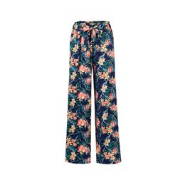 Tchibo - Relaxhose - Damen - Gr. S - dunkelblau/print
