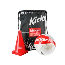 Hudora-Fu&szlig;ball Trainings-Set &raquo;kicker-Jubil&auml;ums-Edition&laquo; - schwarz