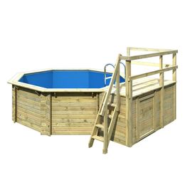 Karibu-Gartenpool &raquo;Classic&laquo; - blau