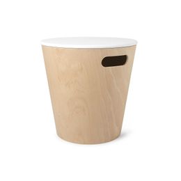 Tchibo - Hocker mit Stauraum - 40x28x41cm - wei&szlig; - Holz / Holz
