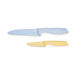 Tchibo - K&uuml;chenmesser-Set - graublau