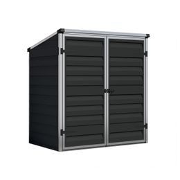 Tchibo - Universal-M&uuml;lltonnenbox - 137x90x124,5cm - schwarz - Polycarbonat / Aluminium