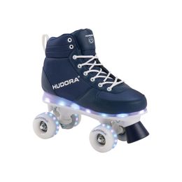 Hudora-LED-Roller-Skates &raquo;Advanced&laquo; - Gr. 37-38 - wei&szlig;