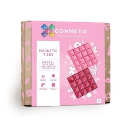 Tchibo - Connetix Magnetspielzeug Basisplatten - pink
