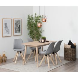 Tchibo - Esstisch &raquo;Nagano&laquo; - 150x80x75,5cm - braun - Holz / Eichenholz