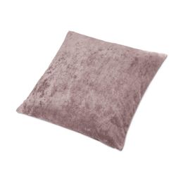 Tchibo - Samt-Dekokissenbezug - ros&eacute;