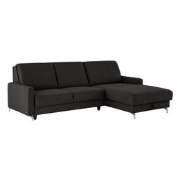 Tchibo - ADA trendline Ecksofa &raquo;Hendrik&laquo; - 252x170x92cm - anthrazit - Polyester / Holz / Schaumstoff