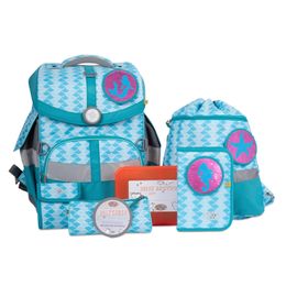 Tchibo - SCHOOL-MOOD -Schulranzen-Set Timeless Air - hellblau