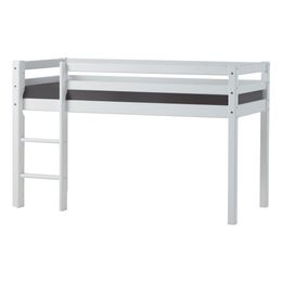 Tchibo - Halbhohes Kinderbett &raquo;Basic&laquo; - 168x81x105cm - wei&szlig; - Holz