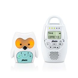 Alecto-DECT-Babyphone-Eule mit Nachtlicht &raquo;Dbx-84&laquo; - wei&szlig;