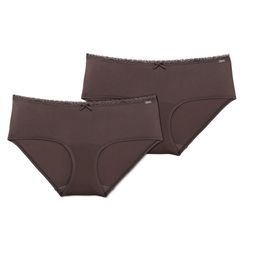 Tchibo - 2 Pantys - Damen - Gr. M - braun