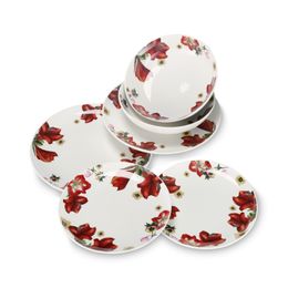 Tchibo - Geschirr-Set - wei&szlig;