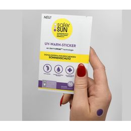 Tchibo - 16 UV-Warnsticker - violett