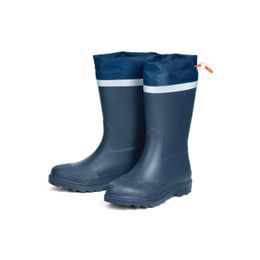 Tchibo - Regenstiefel mit Manschette - Gr. 36-37 - dunkelblau