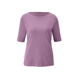 Tchibo - Halbarmshirt - Damen - Gr. S - pflaume