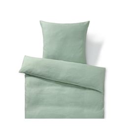 Tchibo - Leinen-Bettw&auml;sche - Mint