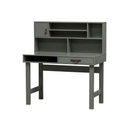 Tchibo - Schreibtisch mit Stauraum &raquo;Stage&laquo; - 110x58x122cm - gr&uuml;n - Holz