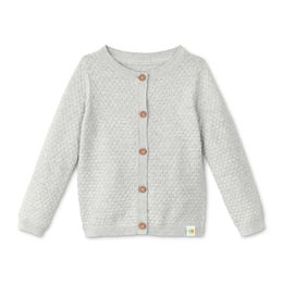 Tchibo - Strickjacke - Baby - Gr. 50/56 - grau